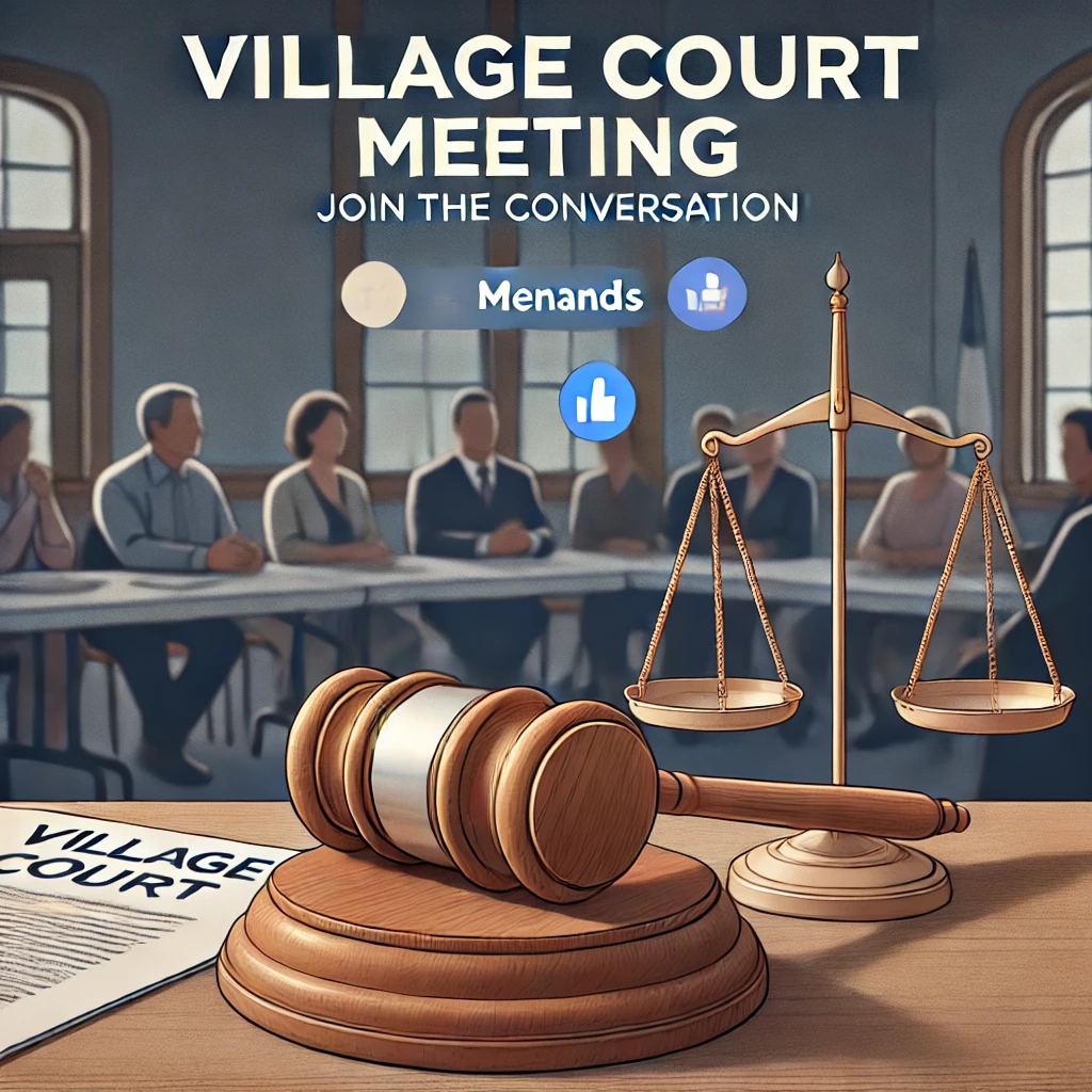 Weighing the Future of Our Village Court - Menands